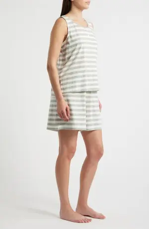 Eileen Fisher Stripe Short Pajamas