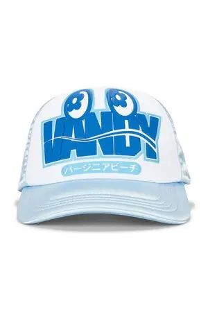 VANDYTHEPINK Eye Logo Trucker Hat - Blue