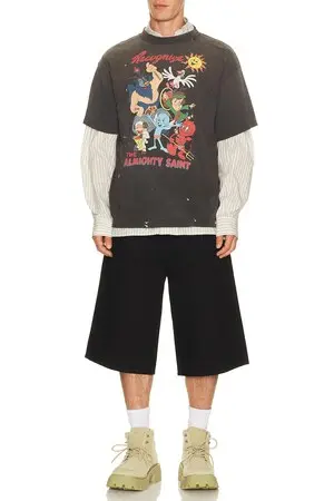 SAINT MXXXXXX Almithy Saint Short Sleeve Tee