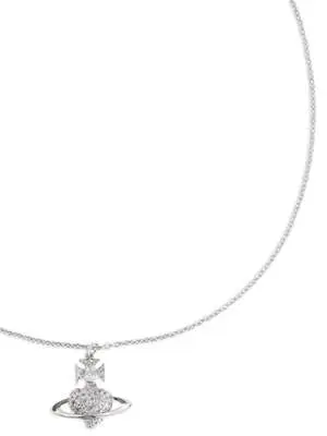 VIVIENNE WESTWOOD Agnatha Bas Relief Pendant Necklace - Silver