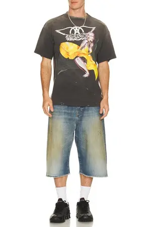 SAINT MXXXXXX Aerosmith Short Sleeve Tee