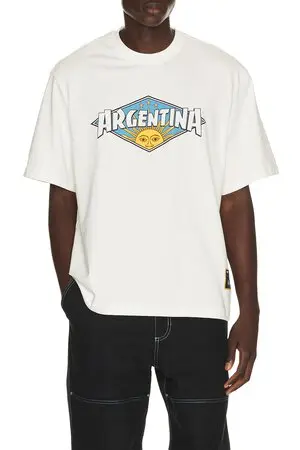 ADIDAS ORIGINALS X Thrasher Magazine X Afa Tee In White - Core White