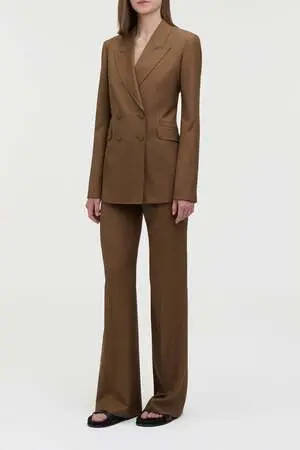 Gabriela Hearst Angela Blazer In Wool Silk
