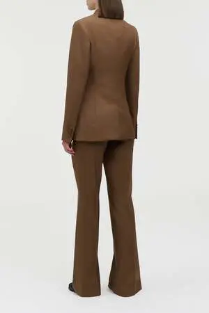 Gabriela Hearst Angela Blazer In Wool Silk