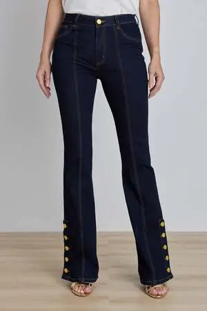 The Noli Shop Flare Jeans For Women