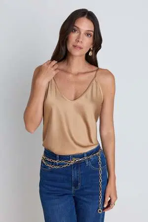 The Noli Shop Plunge Camis Tanks For Women