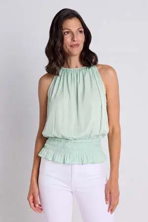 THE NOLI SHOP The Noli Shop Betsy Halter Top Mint