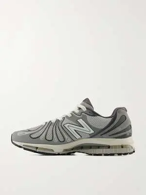 NEW BALANCE Abzorb 1890 Suede-trimmed Mesh Sneakers