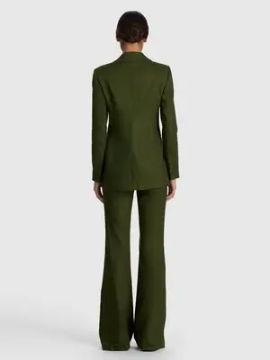 Alice + Olivia Breann Linen Blazer
