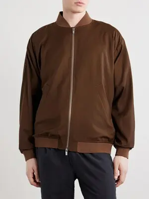 Barena Venezia Gabier Virgin Wool Bomber Jacket