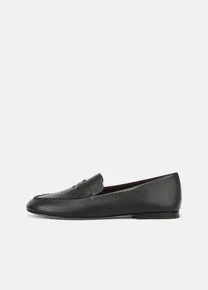 Vince Teo Leather Loafer - Black