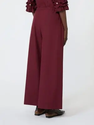 Max Mara Cotton Poplin Jogging Trousers