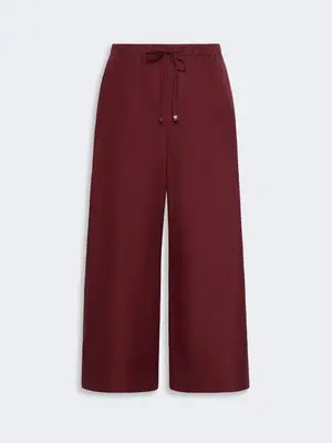 Max Mara Cotton Poplin Jogging Trousers