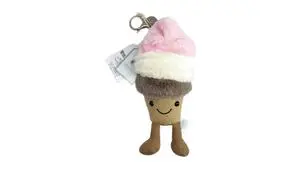 JELLYCAT Amuseables Ice Cream Bag Charm - Multicolor