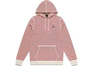 OVO Nautical Stripe Hoodie - Red