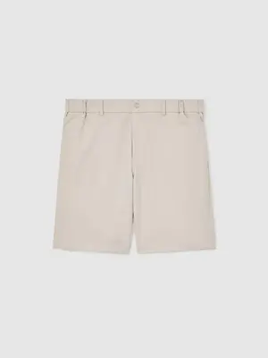 REISS Technical Stretch Shorts - Stone