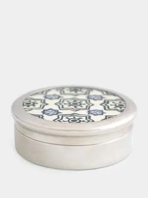 LEITÃO &AMP; IRMÃO Leitão & Irmão Sterling And Tile Box - Silver