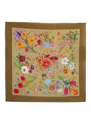 Gucci Scarf "flora - Multi