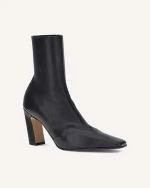 Khaite Nevada Ankle Boots - Black
