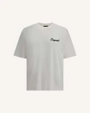 Dsquared2 Signature T-shirt Ale - White