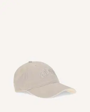 GANNI Canvas Cap With Logo