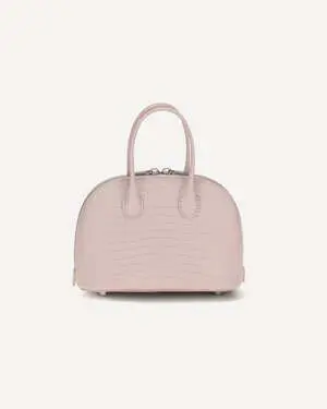 SELF-PORTRAIT Embossed Leather Handbag