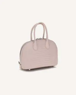 SELF-PORTRAIT Embossed Leather Handbag