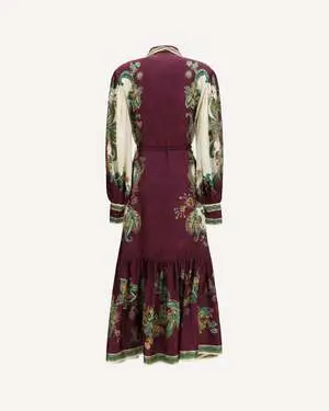 ALEMAIS Dress In Floral Print - Multicolour