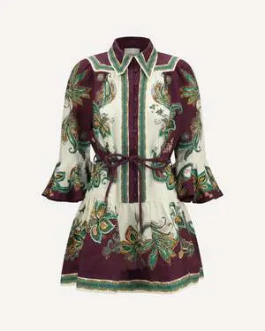 ALEMAIS ALEMASIS Ruthie Printed Shirt Dress Multicolour