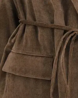 Brunello Cucinelli Cashmere-blend Jacket With Drawstrings