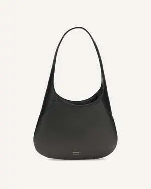 Khaite Small Joan Hobo Shoulder Bag - Black