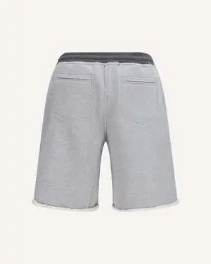 Brunello Cucinelli Cotton Drawstring Shorts Ale