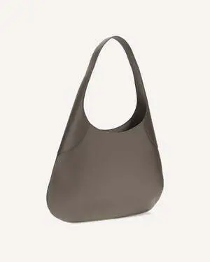 Khaite Large Joan Hobo Shoulder Bag - Grey