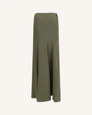 Alexander McQueen Draped Long Skirt