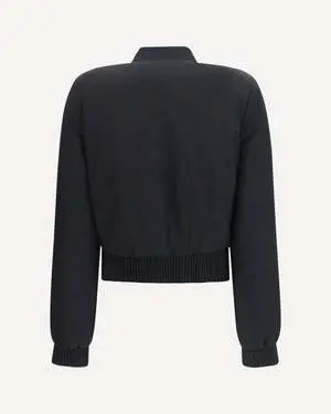 Alexander McQueen Buttoned Bomber Jacket