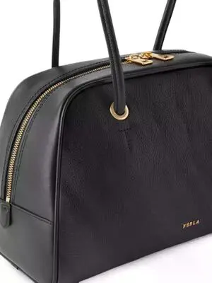 Furla Poppy Dome Shoulder Bag - Black