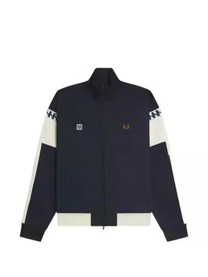 Fred Perry Logo Embroidered Colour-block Sweater