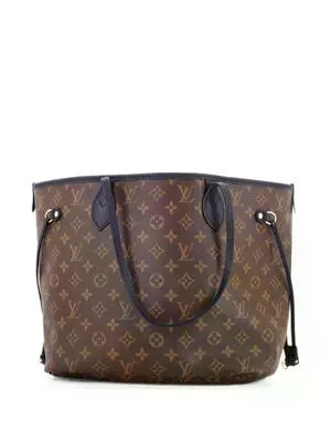 LOUIS VUITTON Monogram Canvas And Leather Mm Tote Bag