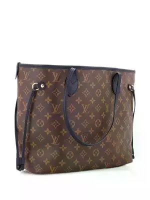 LOUIS VUITTON Monogram Canvas And Leather Mm Tote Bag