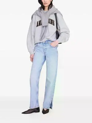 ANINE BING Miles Sweatshirt Leopard Heather
