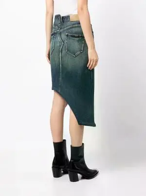 JNBY Asymmetric Design Denim Skirt