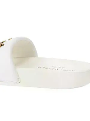 Kurt Geiger Cursive Branding Slip-on Sandals