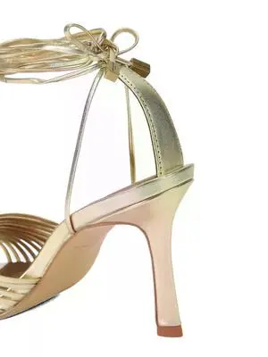 Kurt Geiger 90mm Leather Heeled Sandals