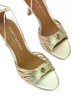 Kurt Geiger 90mm Leather Heeled Sandals