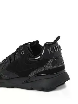 Kurt Geiger Runner Patent Leather Sneakers - Black