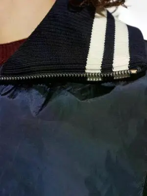 Dsquared2 Sleeveless Gilet With Striped Trim