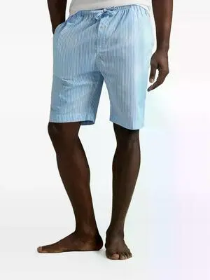 Polo Ralph Lauren Vertical-stripe Drawstring Pajama Bottom - Blue