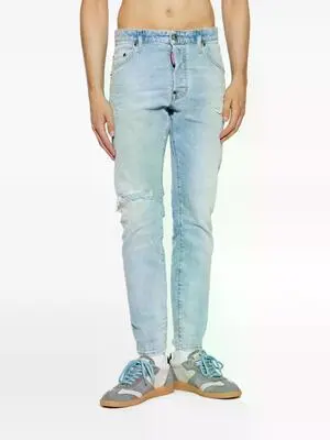 Dsquared2 Distressed Faded Jeans