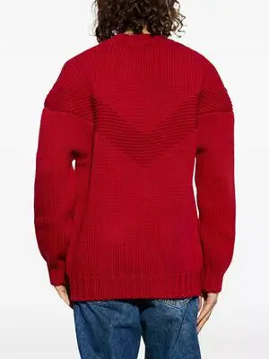 Dsquared2 Chevron-knit High Neck Sweater