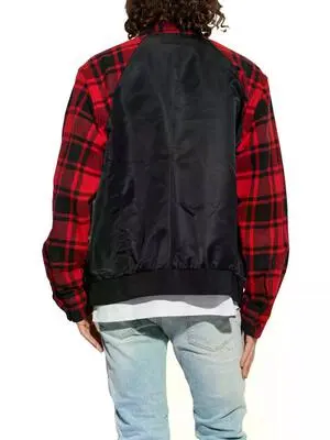 Dsquared2 Hybrid Logo-patch Shirt Jacket